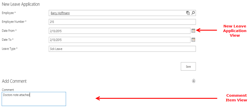 Use the Workflow Comment and Workflow Attachment SmartObjects