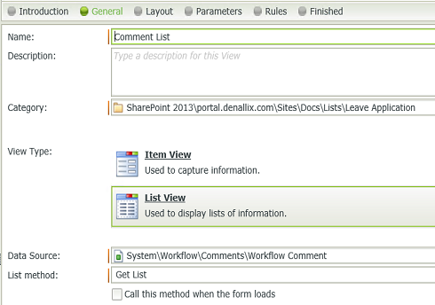 Use the Workflow Comment and Workflow Attachment SmartObjects
