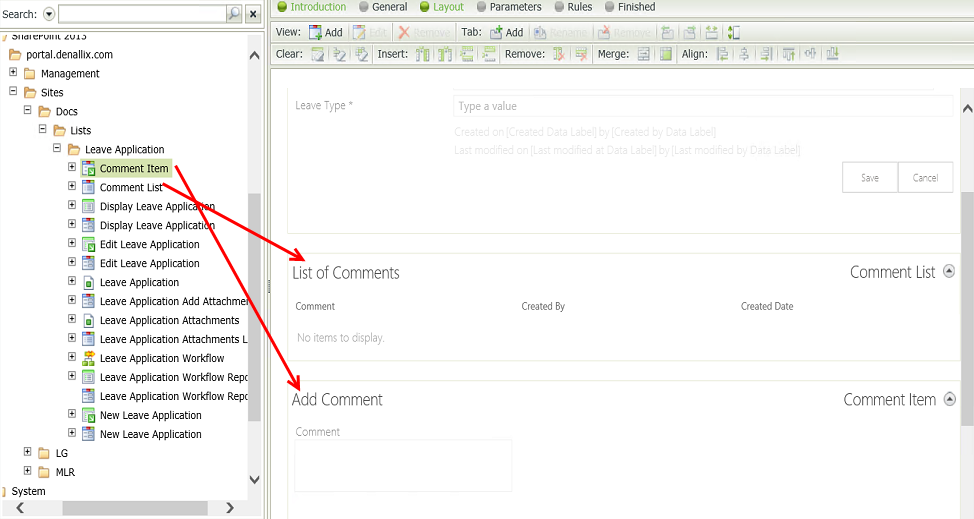Use the Workflow Comment and Workflow Attachment SmartObjects