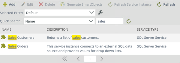 Managing SmartObjects in the K2 Management Site