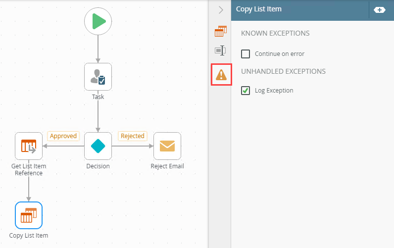 Copy List Item Step