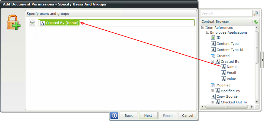 Add Document Permissions