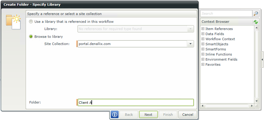 Create Folder (Documents)