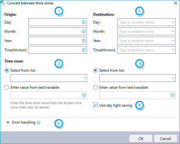 Convert Between Time Zones