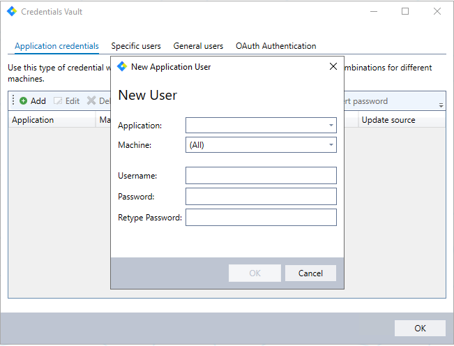 Creating Credentials Creating Credentials