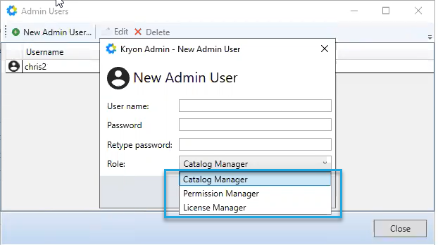Users and Roles in Aerobase and Nintex Admin Tool