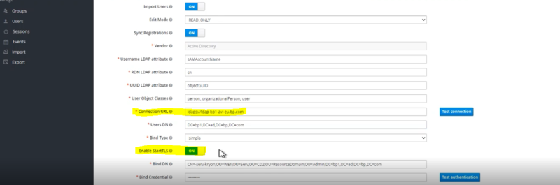 Configuring LDAP with SSL (LDAPS)