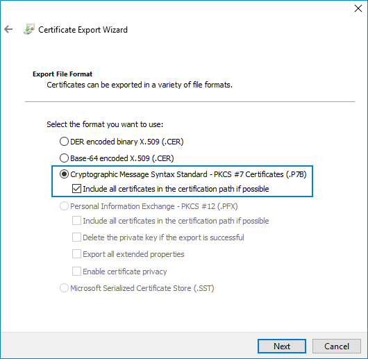 SSL/TLS Certificates - Additional Procedures