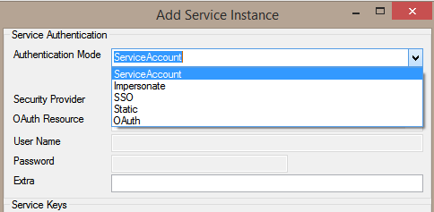 Service Broker Authentication