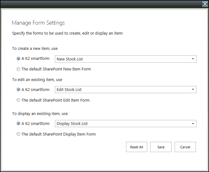 Using Forms in SharePoint