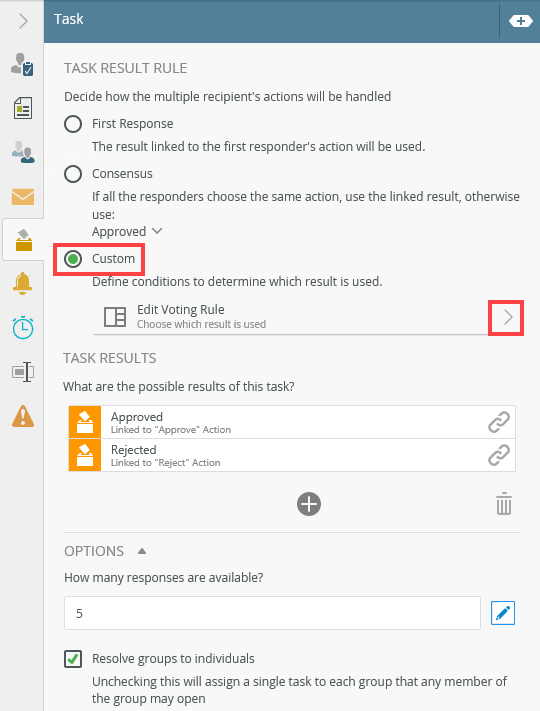 Scenario: 5 Recipients, 3 Approved Responses