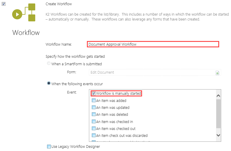 3. Create the Application Elements for a SharePoint Library