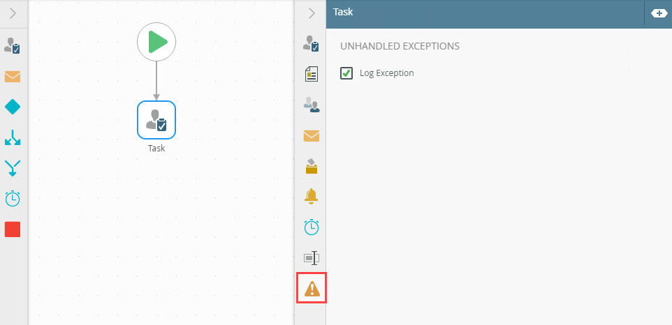 Errors tab