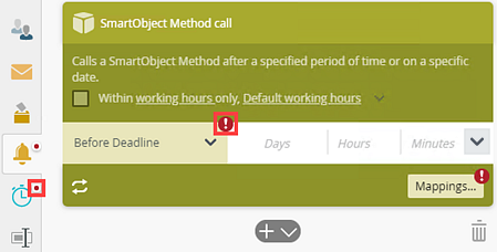 Create a SmartObject method reminder