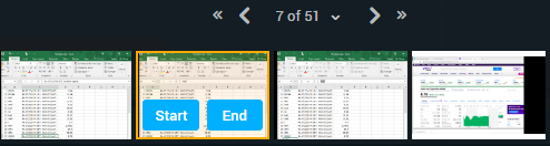 Snipping a Process Out of the Original User Recording