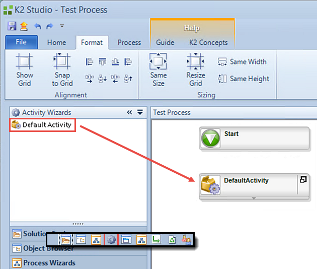 Building a simple Workflow using K2 Studio