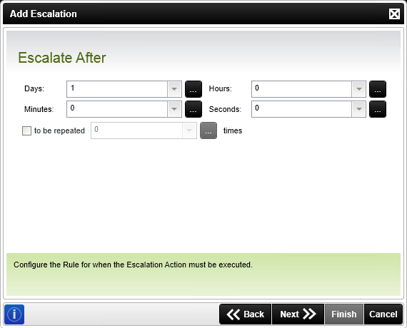 Activity Escalations