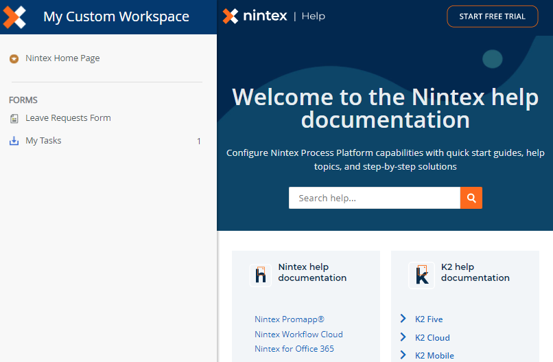 How To: Create a Custom Workspace