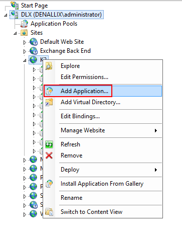 Configuring a secondary Runtime site