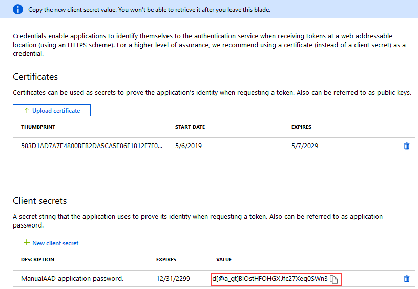Manually Configure K2 for Azure Active Directory (AAD)