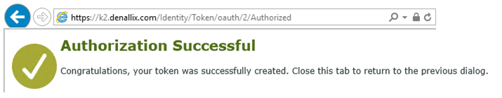 Manually Configure K2 for Azure Active Directory (AAD)