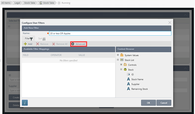 Filtering on List Views Filtering on List Views