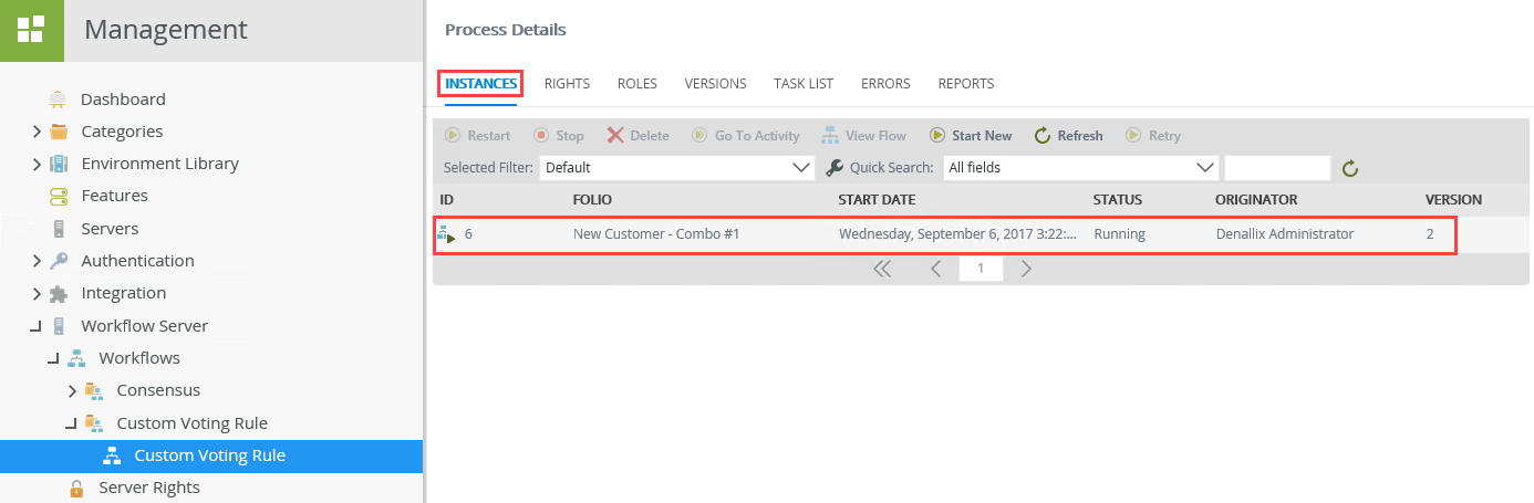 Results Rule - Custom Voting Rule