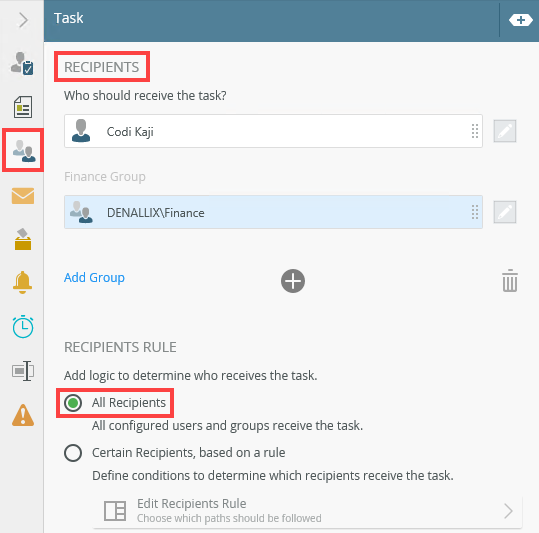 Scenario: 6 Recipients, 5 Responses, and using a variable in the voting rule to wait for 2 Approvals
