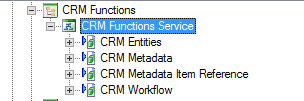 CRM Functions Service Type