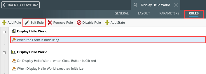 5. Add the List View to a Form
