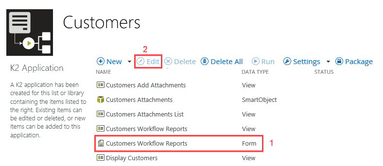 SmartForms Reporting Controls