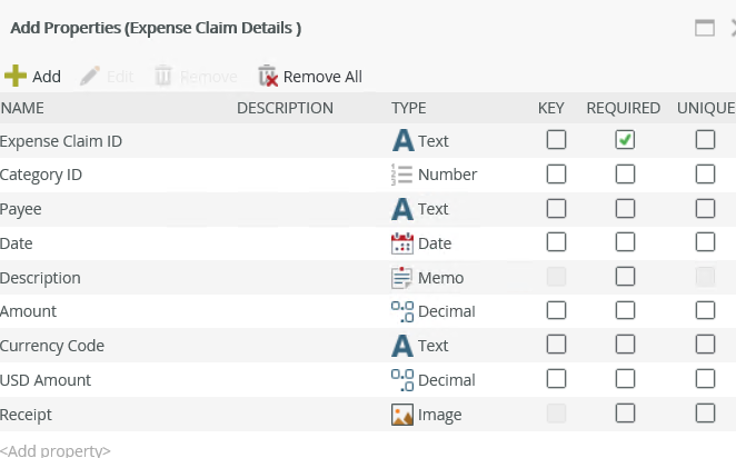 Expense Claim Application Design