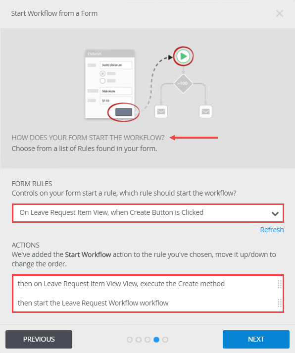 6. Build the Leave Request Workflow