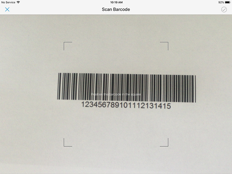 Using the Barcode Scanning Control