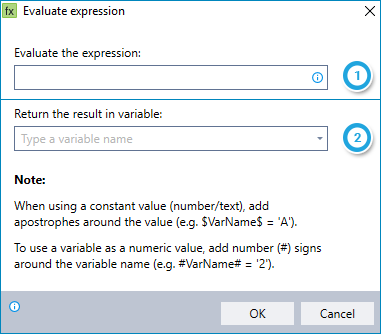 Evaluate Expression