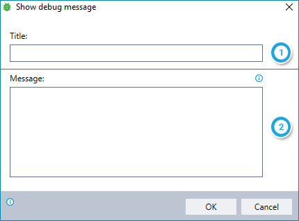Show Debug Message