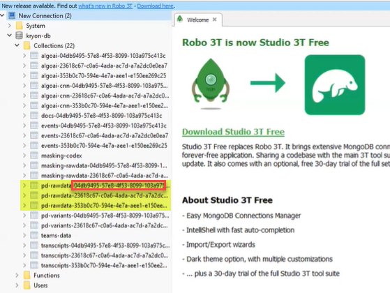 PDDR Recorded Metadata